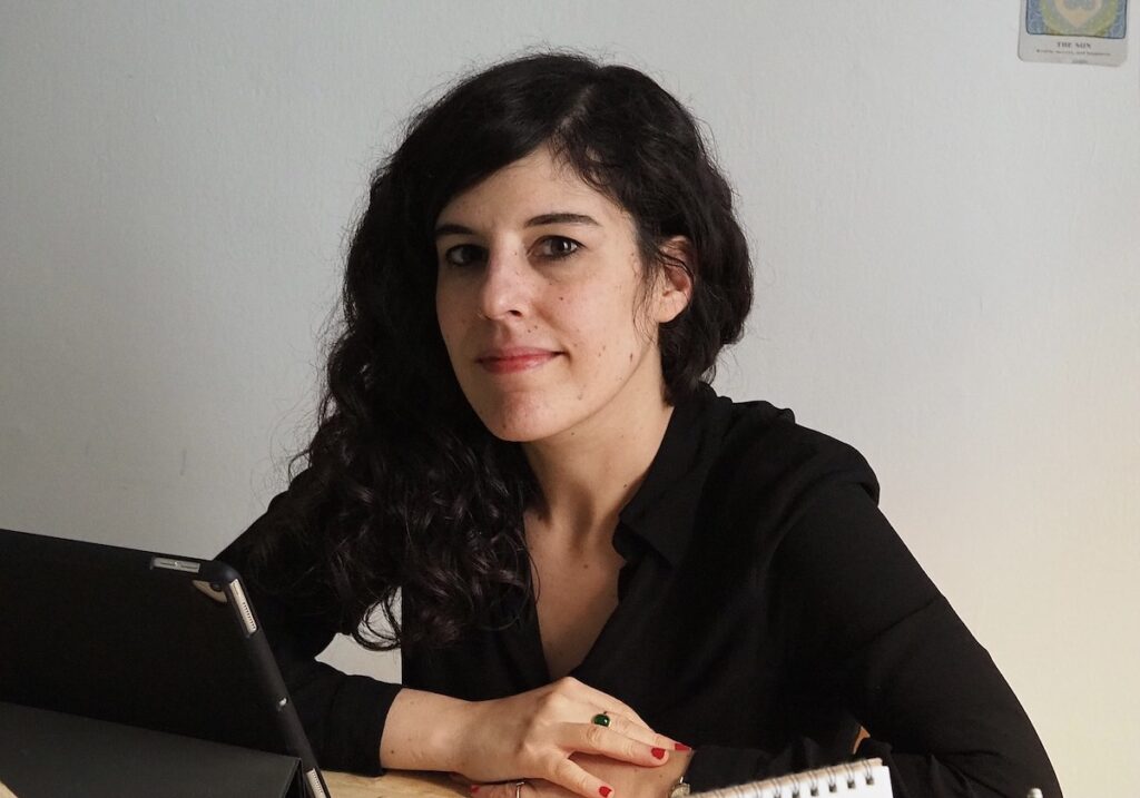 Hacemos zoom a la imagen de la Fira del Llibre con Laura Pérez